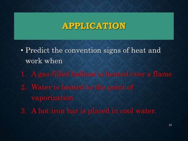 Heat and work | PPTX