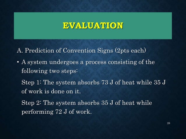 Heat and work | PPTX