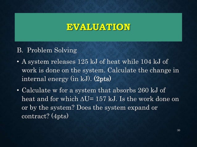 Heat and work | PPTX