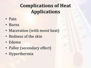 Heat applications | PPTX