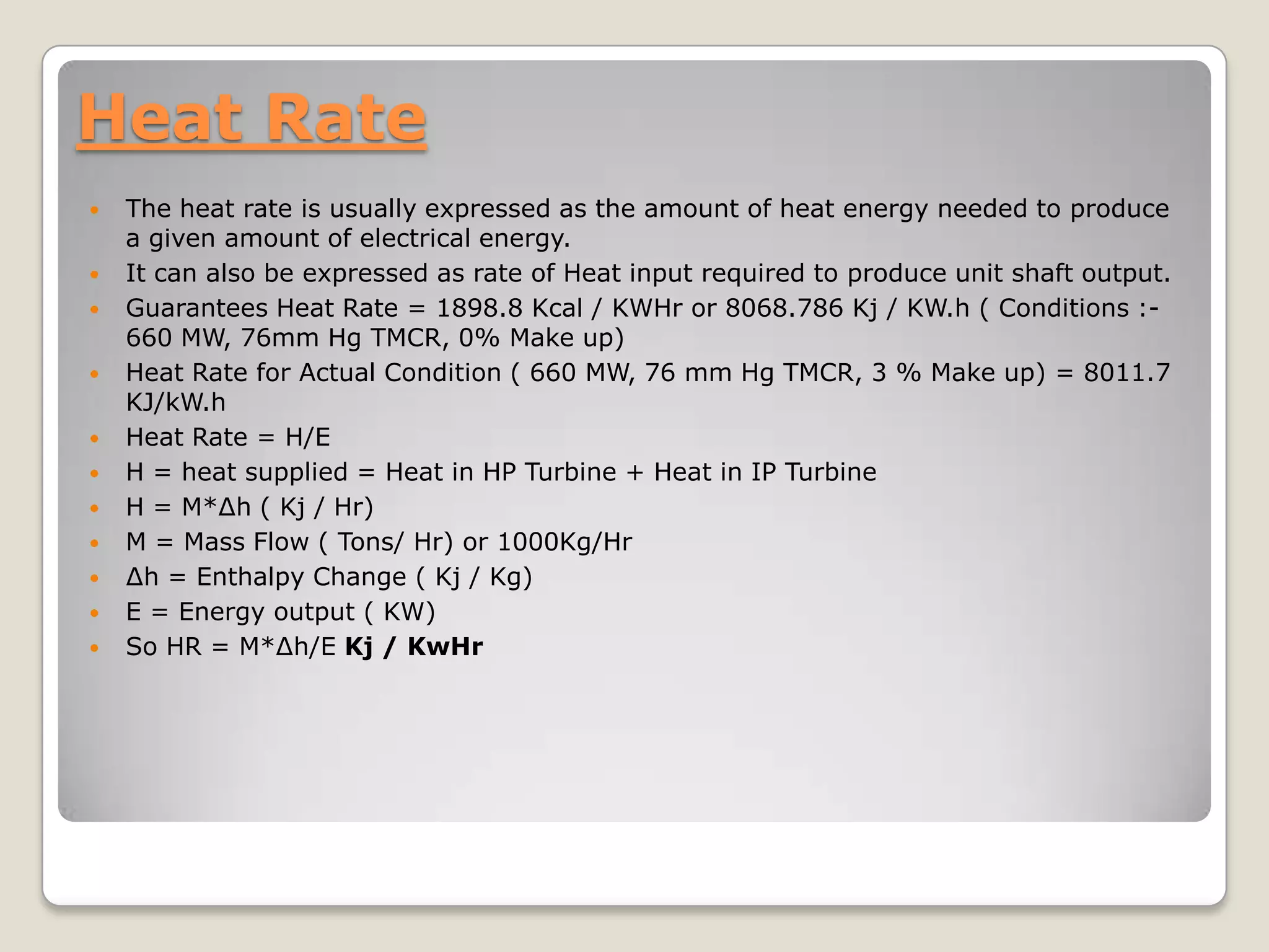 Heat balance diagram | PPTX
