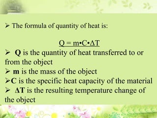 Heat Capacity | PPT
