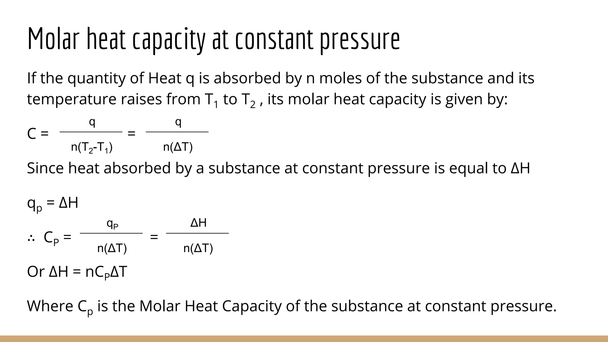 Calorimetry & Heat capacity | PPTX