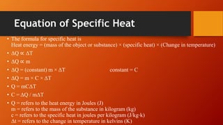heat capacity and specific heat capacitylecture.pptx
