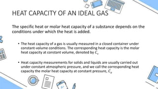 Heat Capacity Of An Ideal Gas.pptx