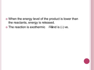 Heat Changes in Chemical Reactions | PPTX