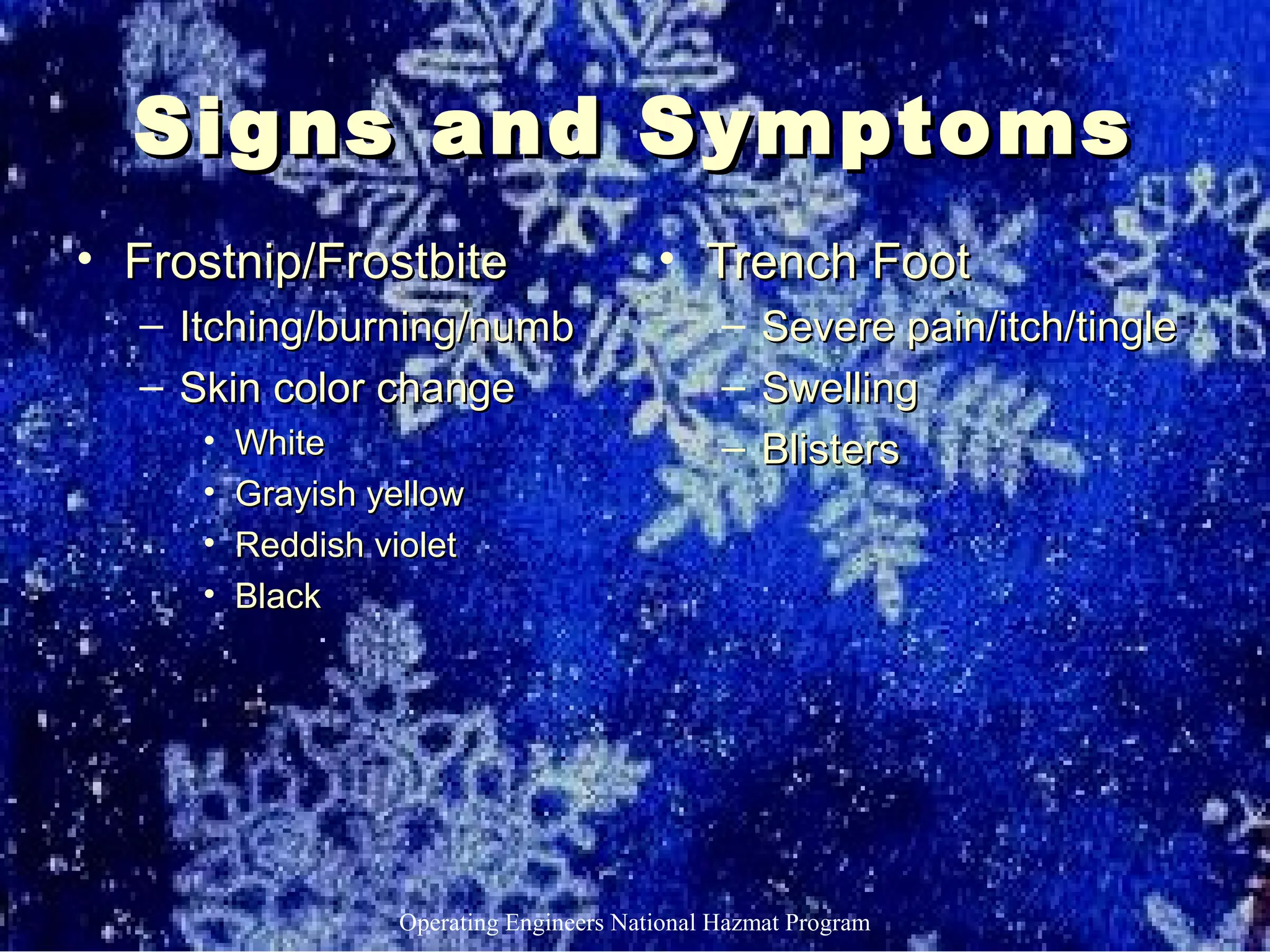 Heat cold stress | PPT