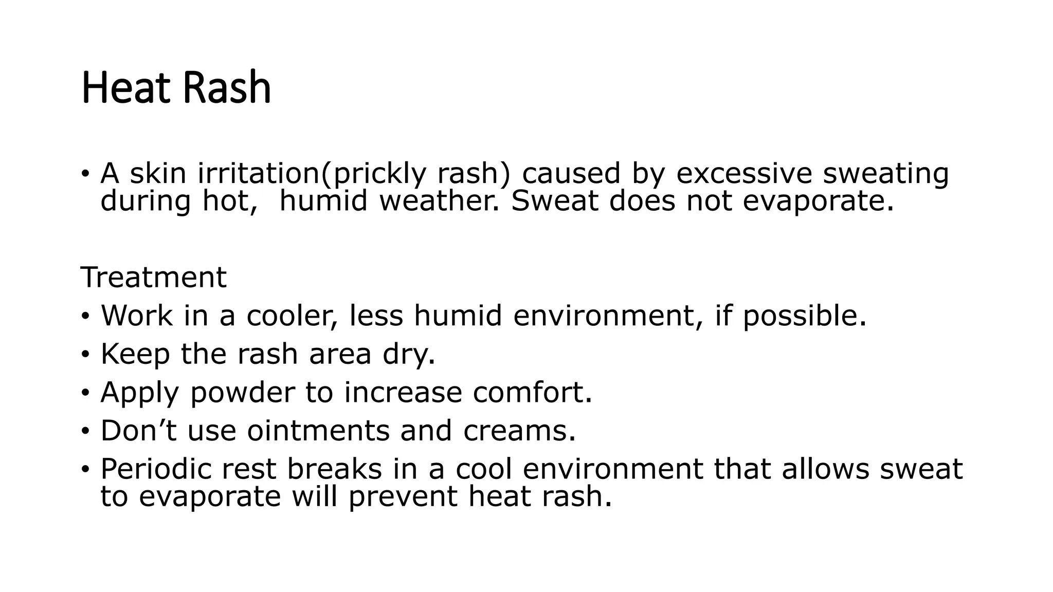 Heat Cold Stress Burns for occupational health and safety management | PPT