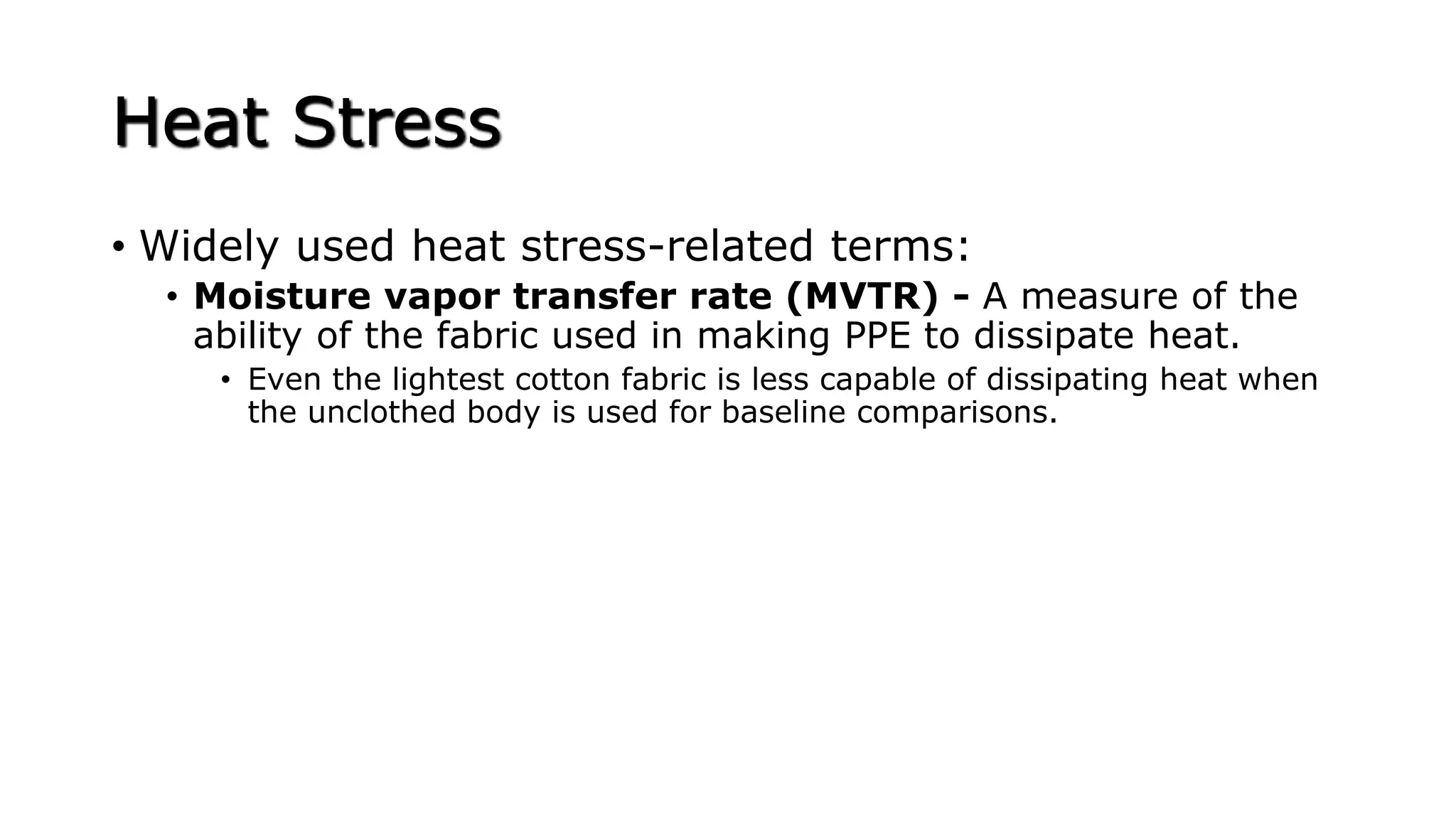 Heat Cold Stress Burns for occupational health and safety management | PPT