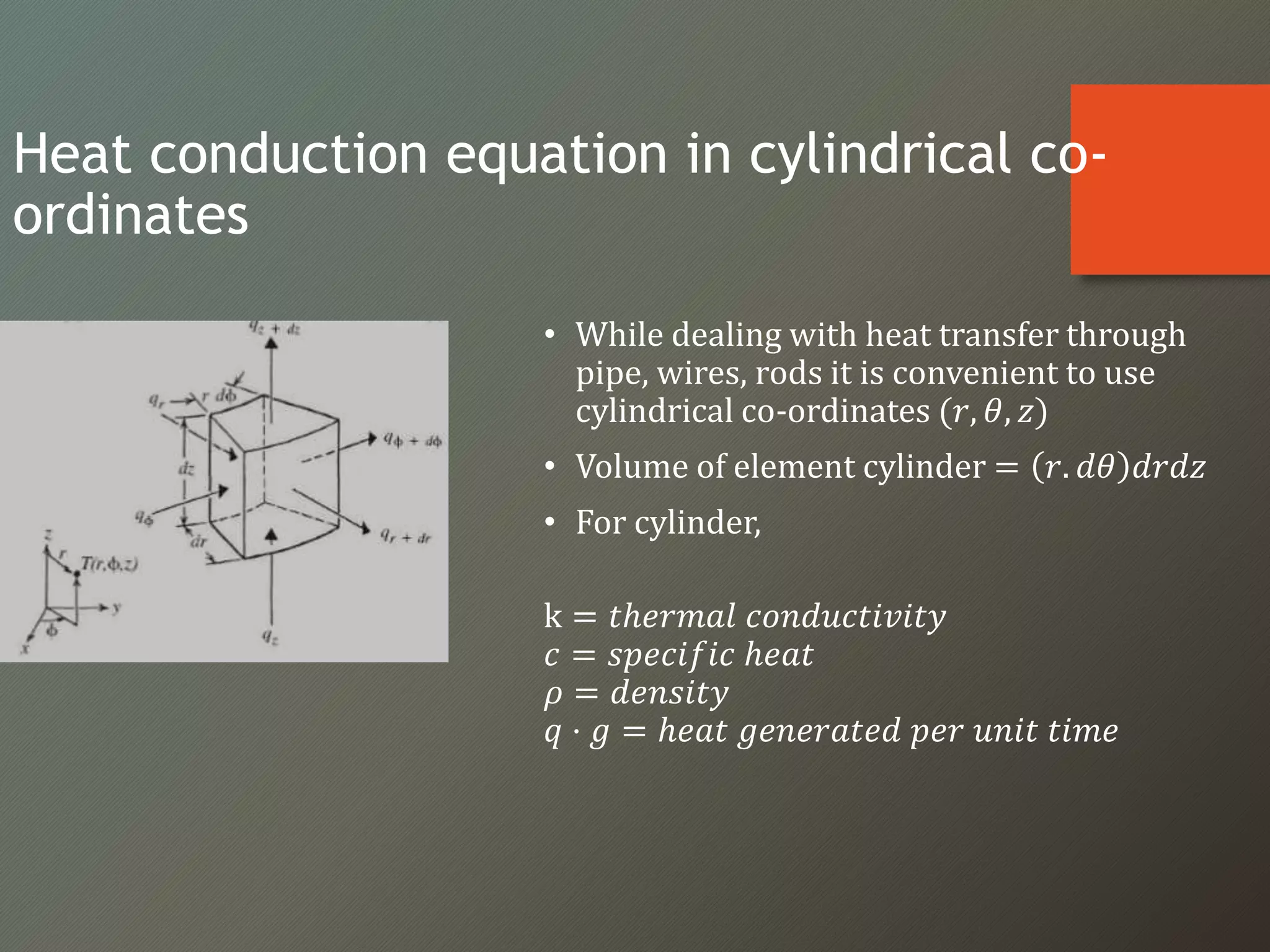 Heat conduction equation | PPTX