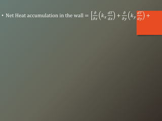 Heat conduction equation | PPTX