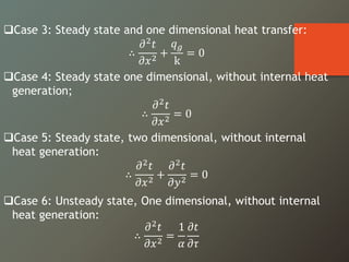 Heat conduction equation | PPTX