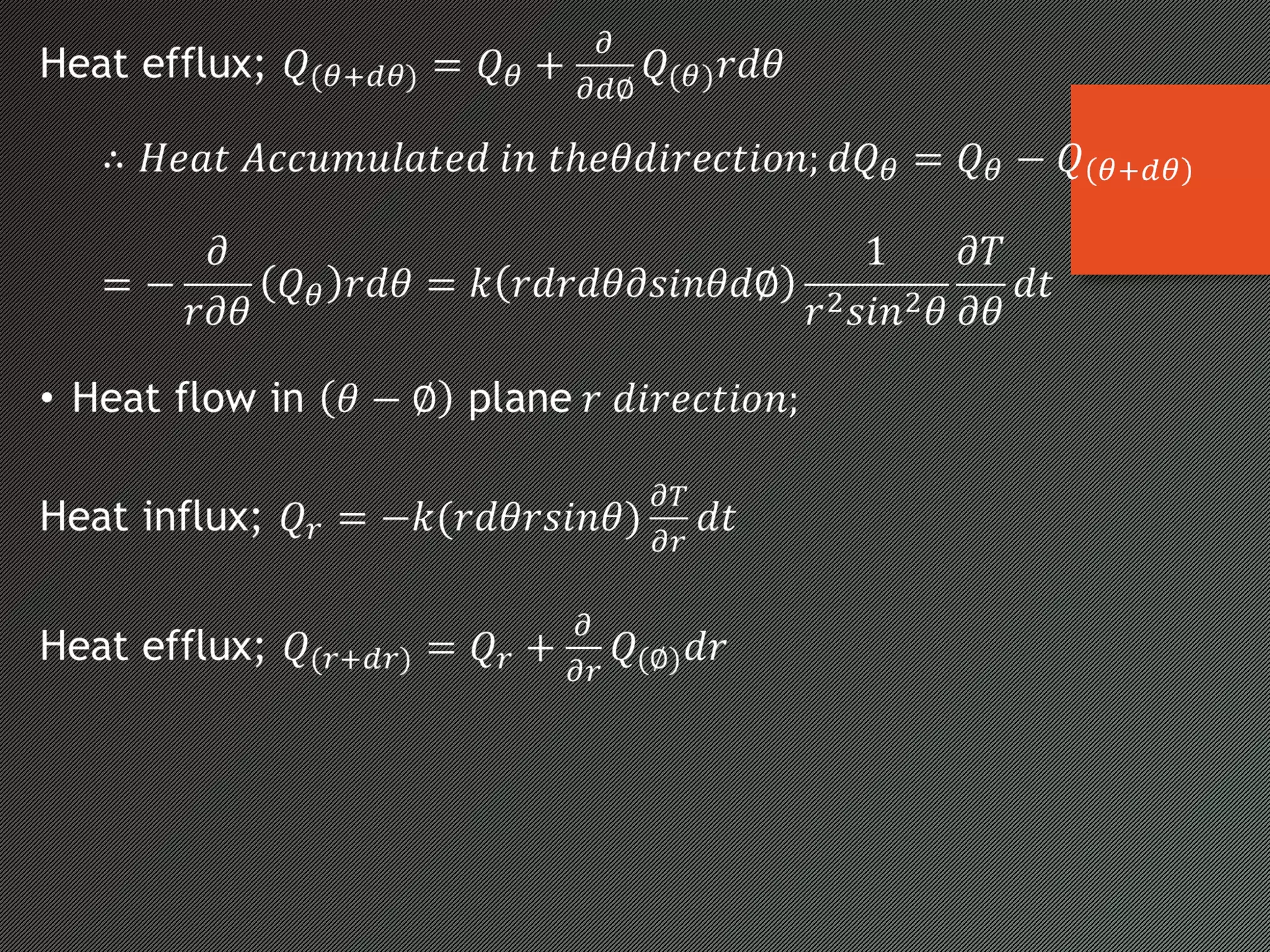 Heat conduction in cartesian co-ordinates | PPT