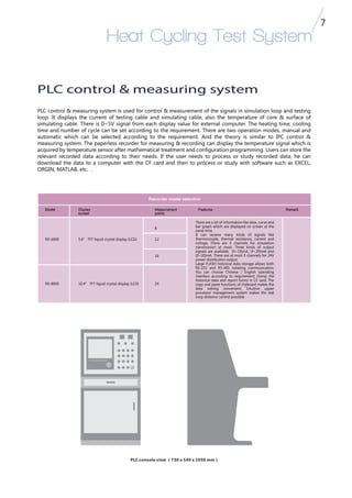Heat Cycling Test System | PDF
