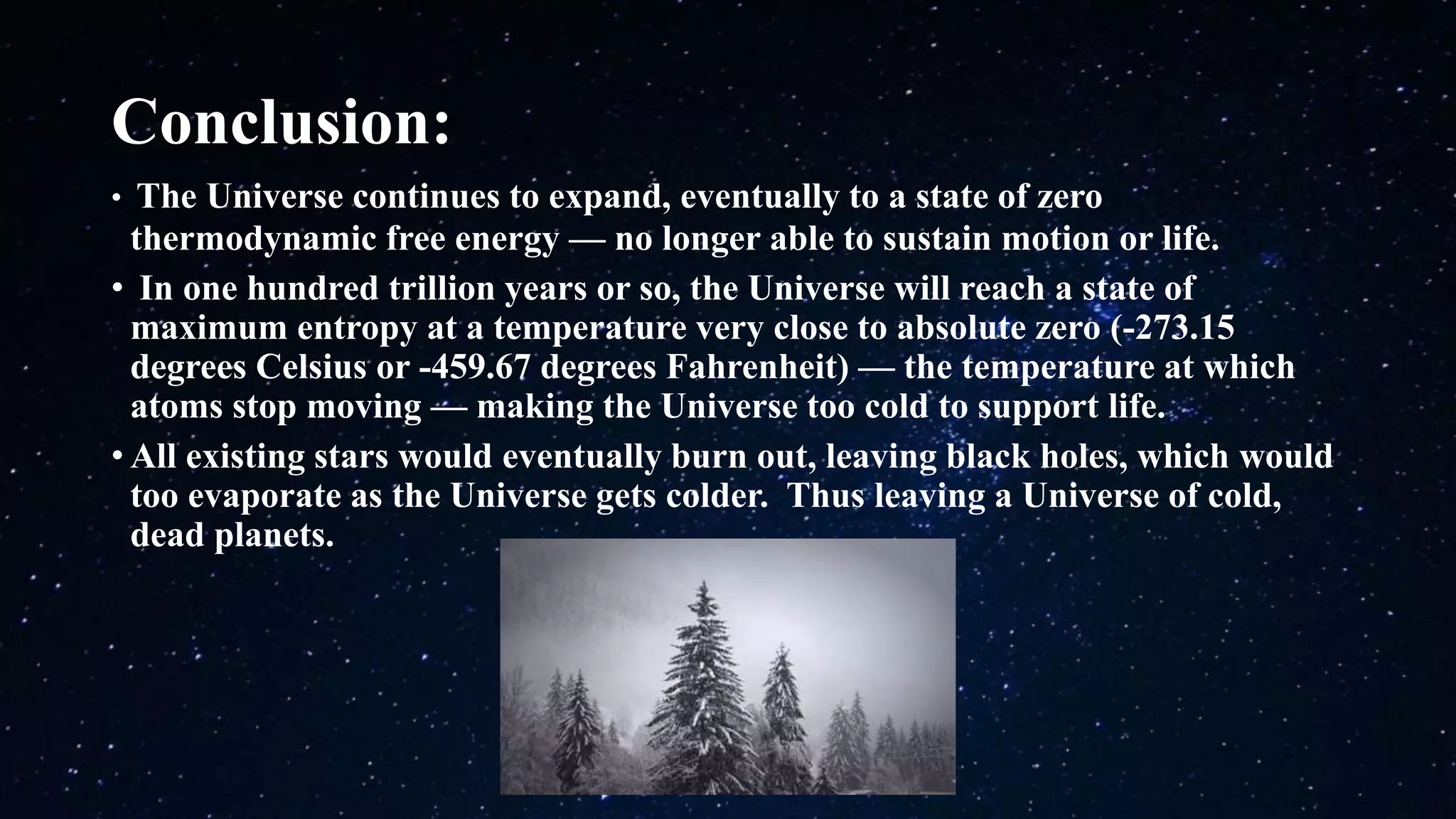 Heat death of Universe | PPTX