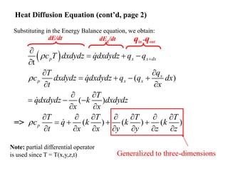 heat diffusion equation.ppt | Free Download