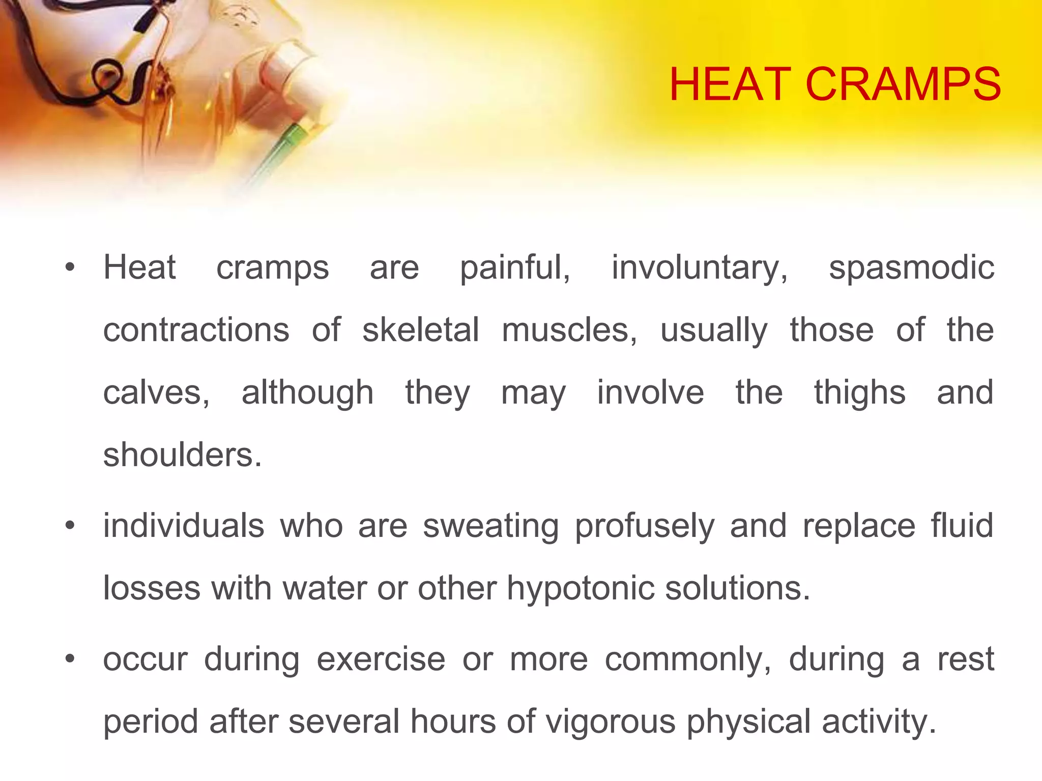 Heat emergencies | PPTX
