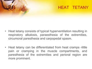 Heat emergencies | PPTX
