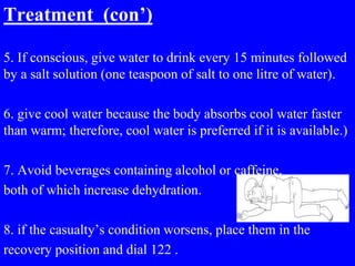 First Aid for Heat emergencies | PPT