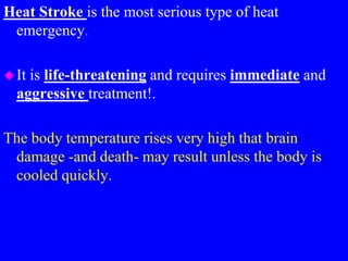 First Aid for Heat emergencies | PPT
