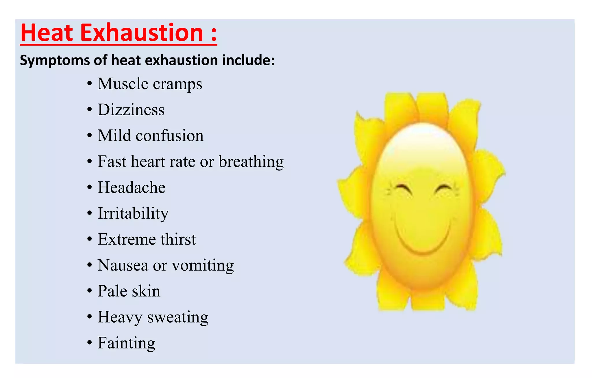 Heat emergencies (ayoub) | PPTX