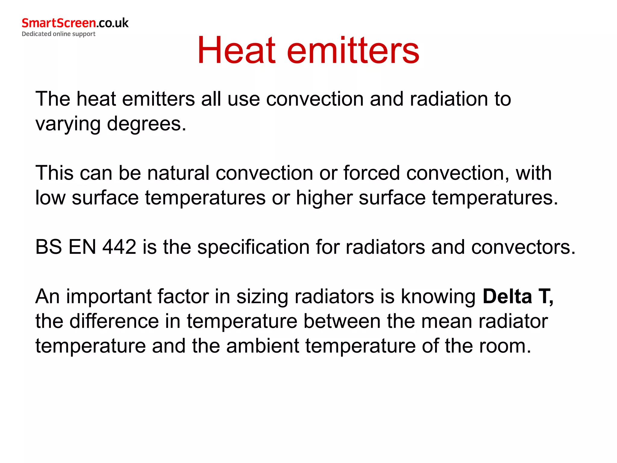 Heat emitters | PPT