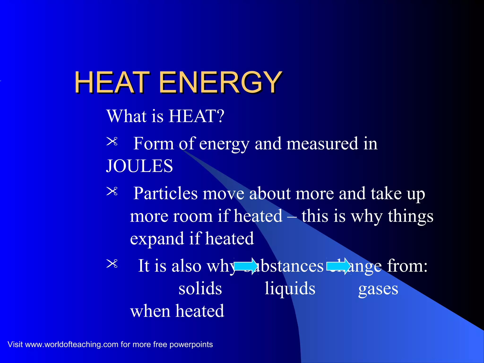 Heat energy | PPT