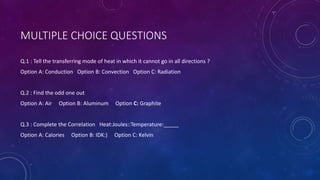 Heat energy | PPTX