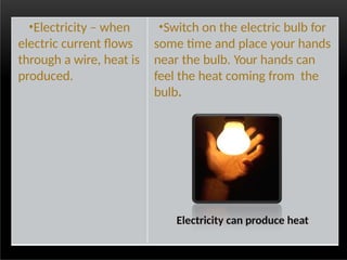 Heat Energy General Science PowerPoint Presentation | PPTX