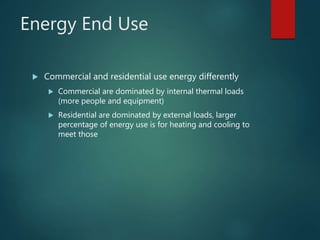 Heat energy flows in buildings | PPTX