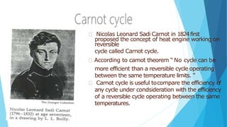 Heat engine thermodynamics for basic mechanical engineering | PPTX