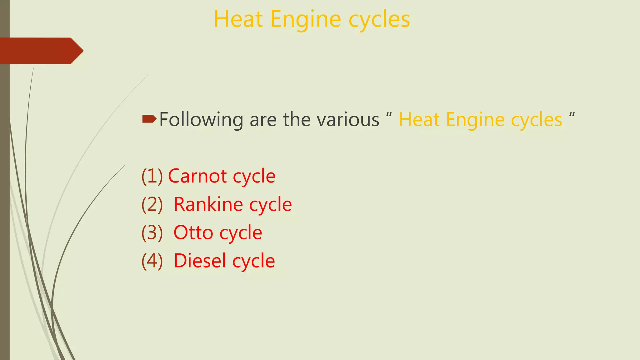 Heat engine | PPTX
