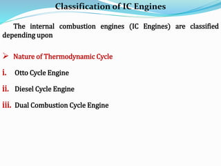 INTERNAL COMBUSTION ENGINE | PPTX