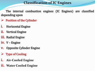 INTERNAL COMBUSTION ENGINE | PPTX