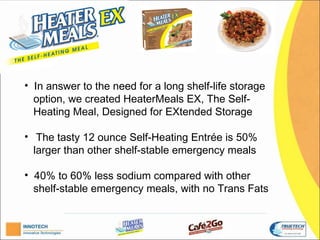 HeaterMeals: Our Products | PPT