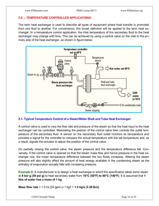 study material on shell and tube heat exchagers.pdf | Physics | Science
