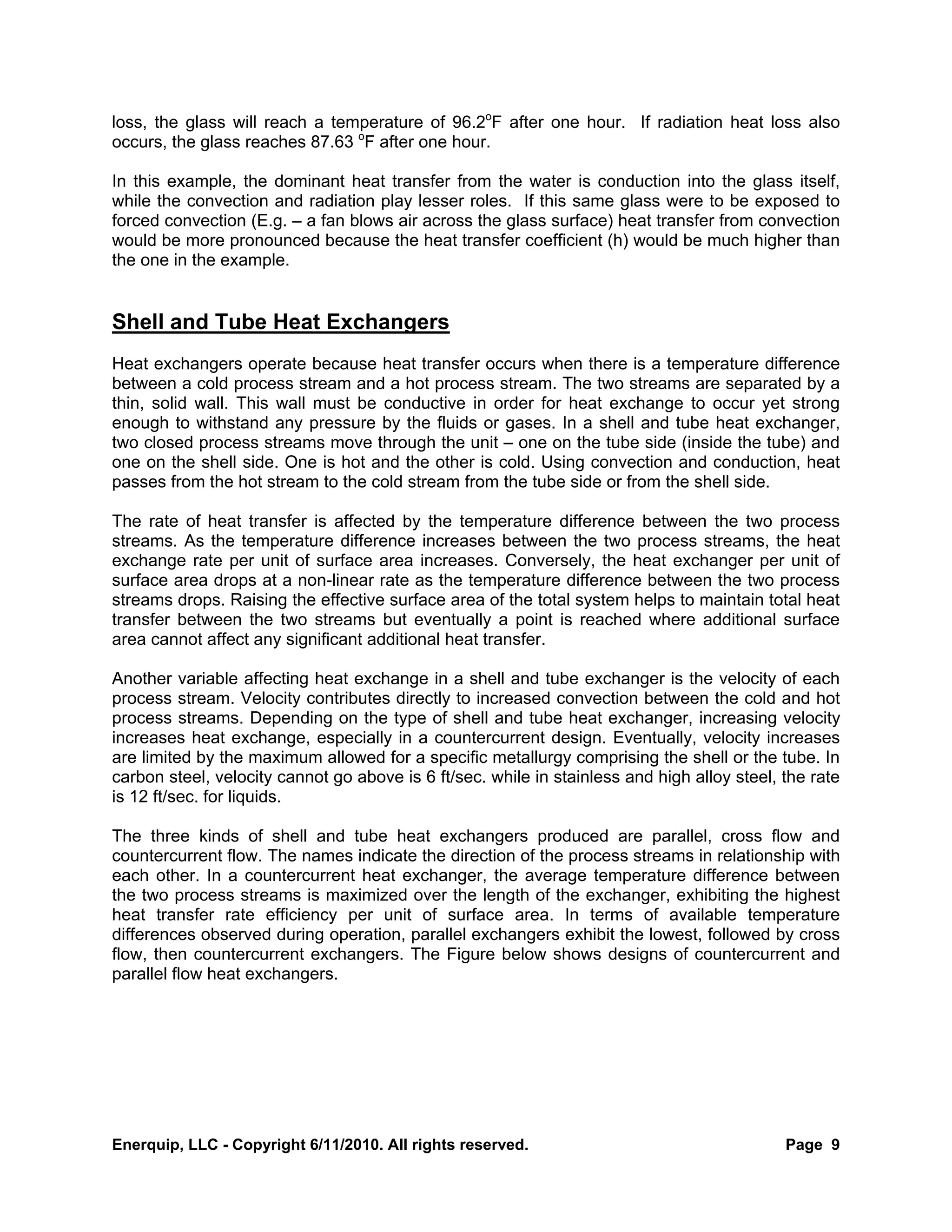 Heat Exchange Fundamentals for Shell and Tube Units | PDF