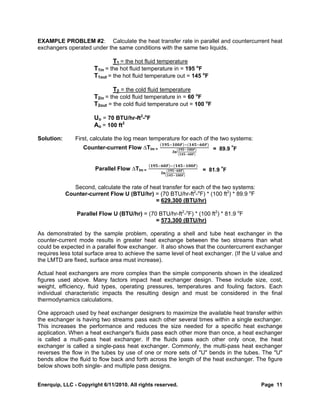 Heat Exchange Fundamentals for Shell and Tube Units | PDF | Chemistry ...