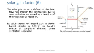Heat exchange process in a building | PPTX