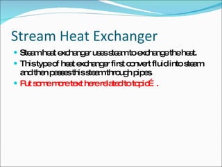 Heat Exchanger | PPT