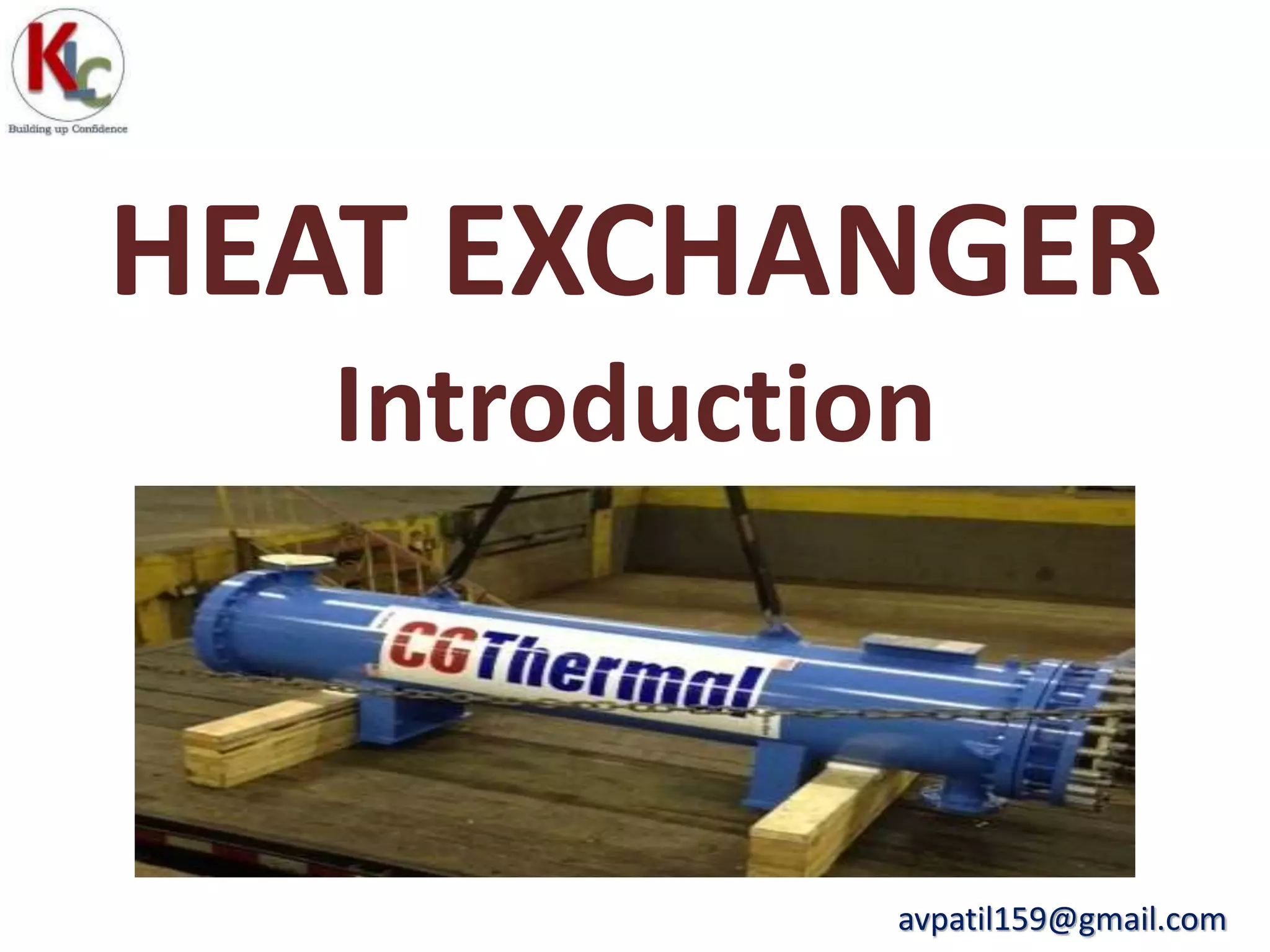 Heat exchanger 1-introduction | PPT