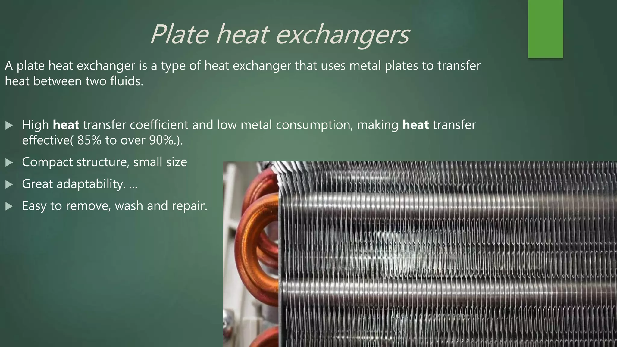 Heat exchanger types and hydro testing | PPTX