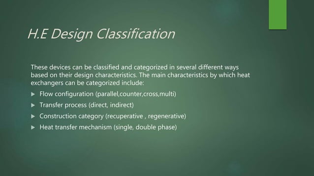 Heat exchanger types and hydro testing | PPTX | Physics | Science