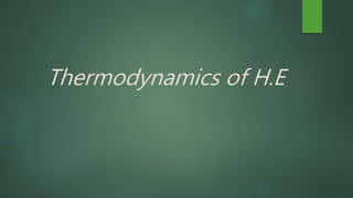 Heat exchanger types and hydro testing | PPTX