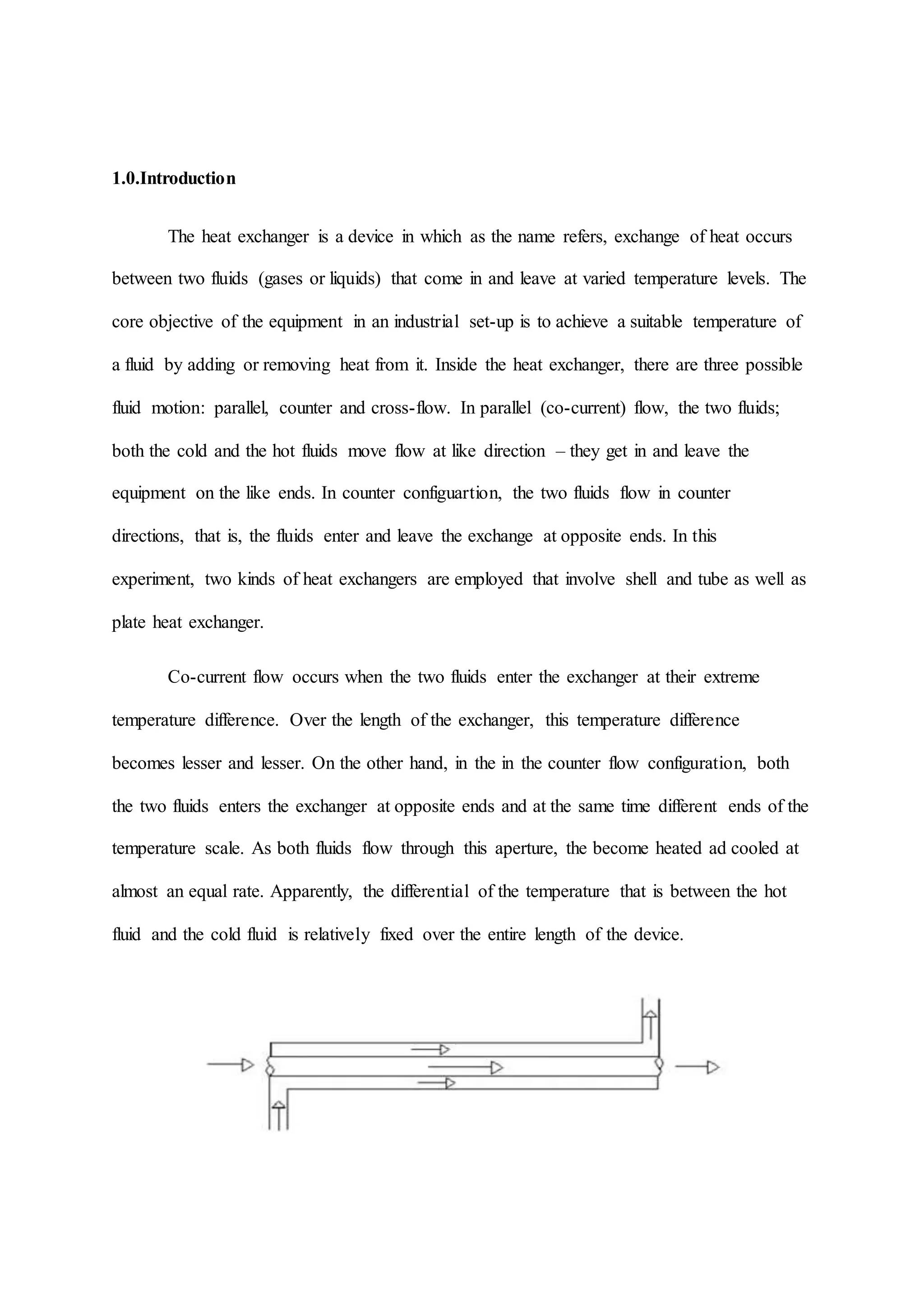 Heat exchanger lab 2 | DOCX
