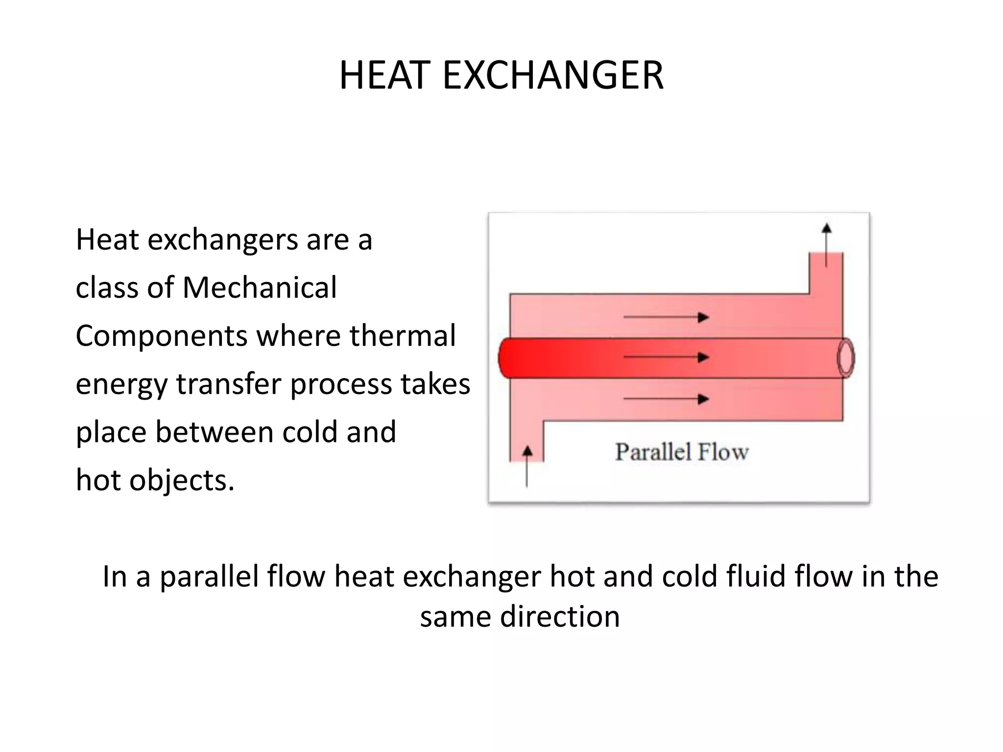 Heat exchanger presentation | PPTX