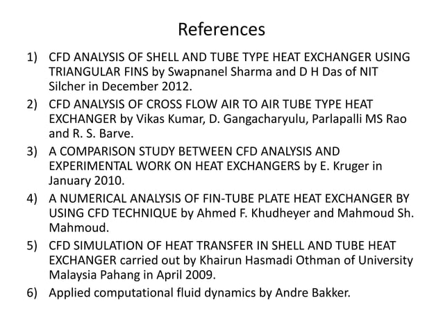 Heat exchanger presentation | PPTX