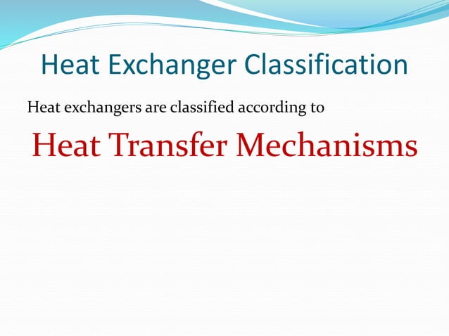 Heatexchangers | PPT