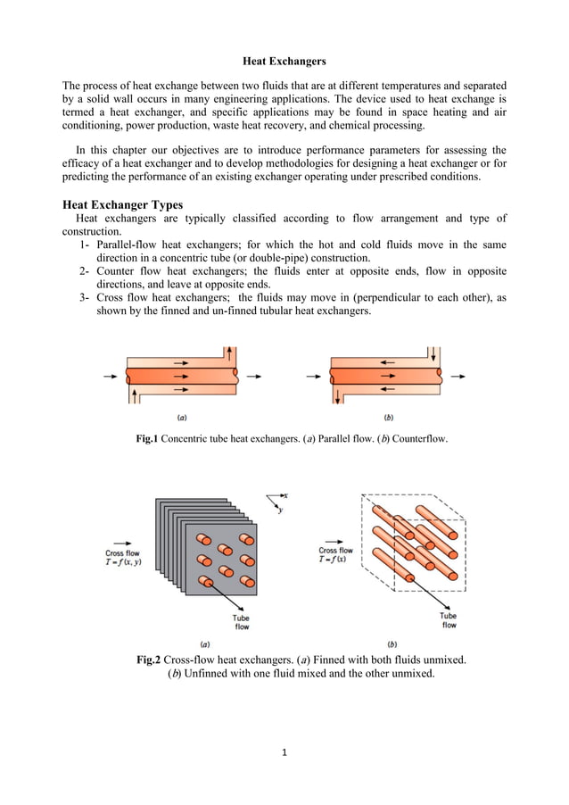 types of heat exchangers.pdf | Home Appliances | Home & Garden