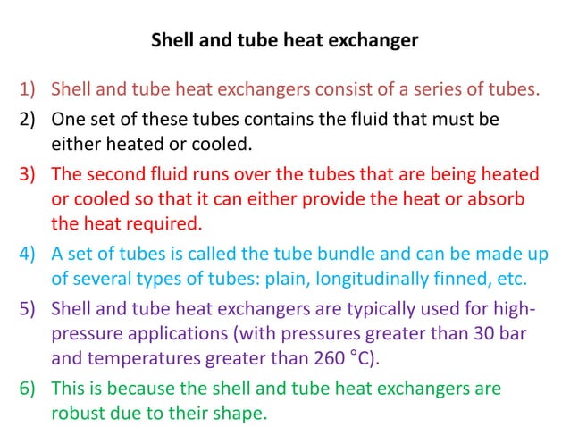 Heat Exchangers, Its types and classifications. functioning of each type | PPT
